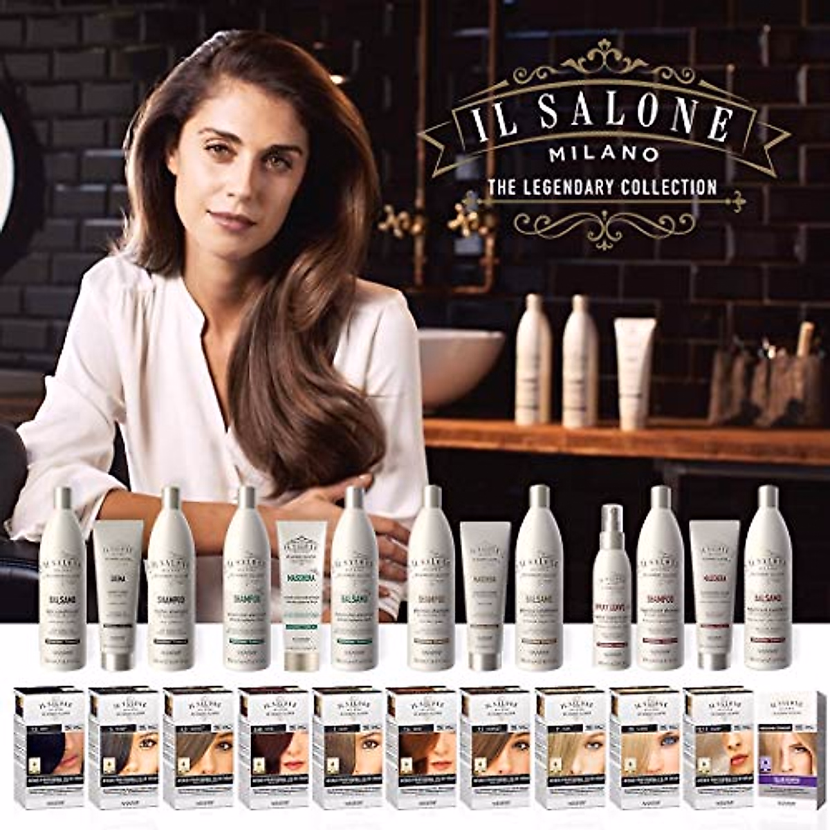 Il Salone Milano Professional Magnificent Conditioner for Color Treated Hair - Protects and Prolongs Color - Premium Quality - 16.91 Fl. Oz. / 500ml