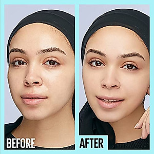 Maybelline Fit Me Matte + Poreless Mattifying Face Primer Makeup With Sunscreen, Broad Spectrum SPF 20, 16HR Wear, Shine Control, Clear, 1 Count