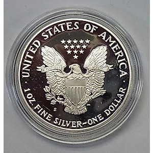 1992 S American 1 oz. Silver Eagle Dollar Proof US Mint