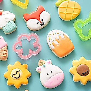 Sweet Sugarbelle Mini Shape Shifters Cookie Cutter Set, Create Sweet Mini Cookies for Parties, Birthdays, Holidays, Baking, Cooking, Kitchen, Crafting, and More