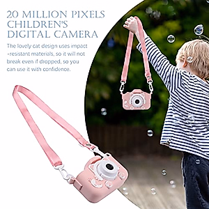 PartyKindom Kids Toys Kids Toys 1Pc Kids Camera Girls Toy Birthday Gift, Mini Digital Camera Lovely Cat Design Camera Brain Toy Girl Toys