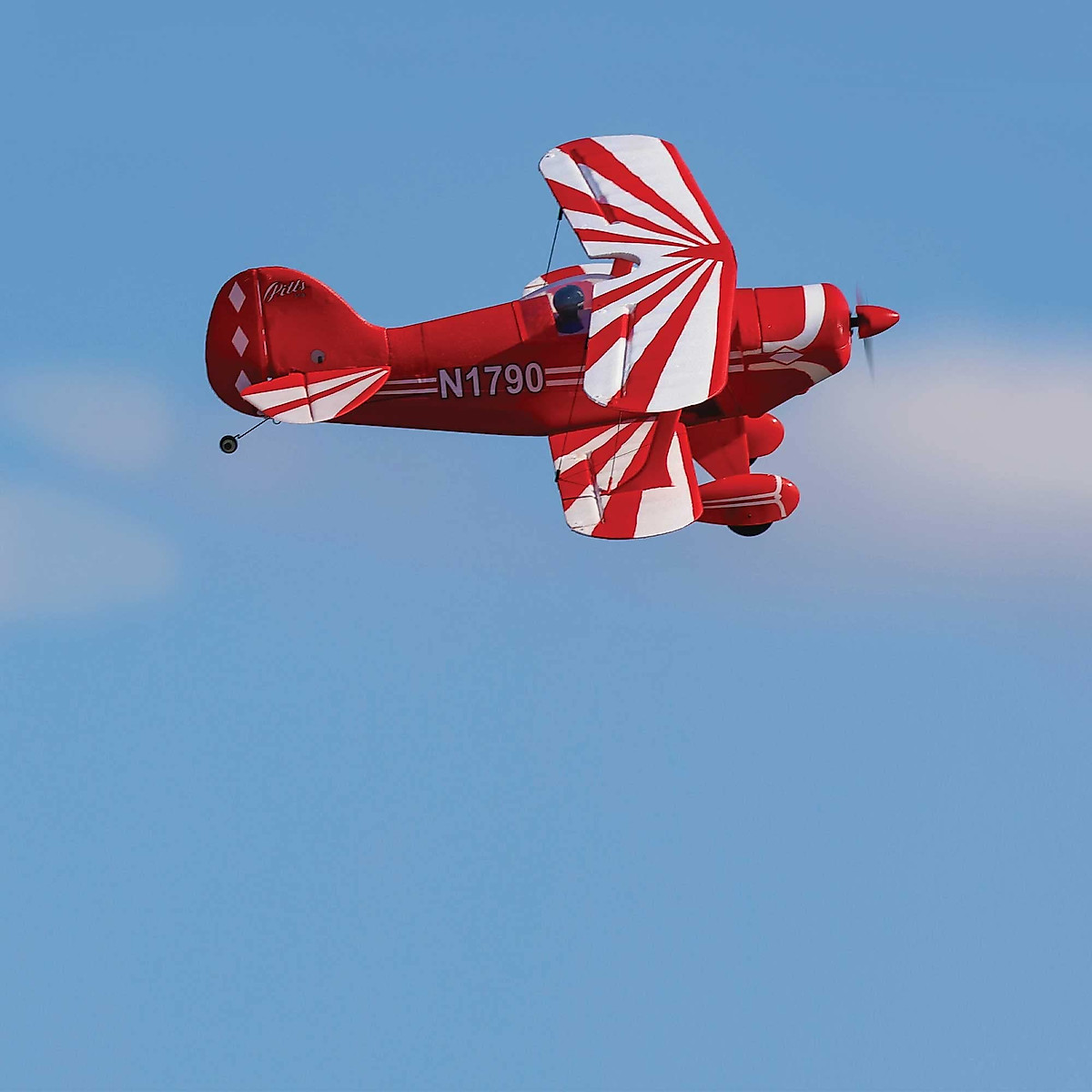 E-flite RC Airplane UMX Pitts S-1S BNF Basic Transmitter Battery and Charger Not Included with AS3X and Safe Select EFLU15250
