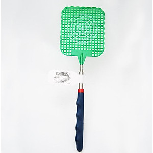 Fly Swatter Telescopic Mosquito Killer Bug Insect Reach Plastic Extends 24" New