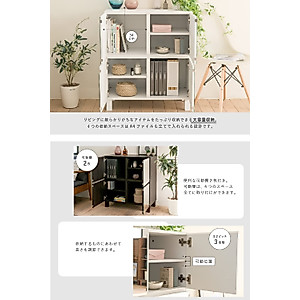 JK Plan FMC-0008-WH Mirror Cabinet Wooden Rack with Door Sideboard Cabinet Stylish Scandinavian Wooden Mirror Storage Shelf Door Mirror Cabinet 29.5 inches (75 cm) x Height 33.5 inches (85 cm)