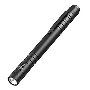 ELFGO LED Pen Light, Zoomable Penlight Flashlight, 270 Lumens Pocket Size Clip Flashlight Small Mini Handheld Slim Flashlight for Nurse, Medical, Inspection, Repair, Engineer, Doctor