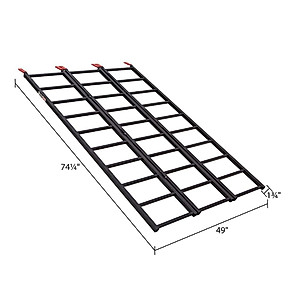 Black Widow Steel Folding ATV Ramp