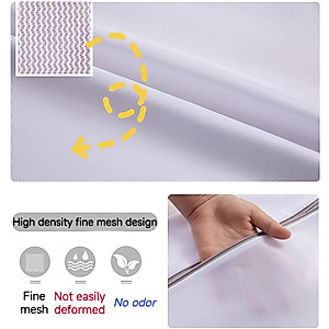 4Pcs Mesh Laundry Bags,Laundry Bags Mesh Wash Bags,Laundry Bags For Washing Machines,Large size(Two 16 * 20 inch+Two 24 * 24 inch) For clothes, pants, skirts, outerwear, anti knot