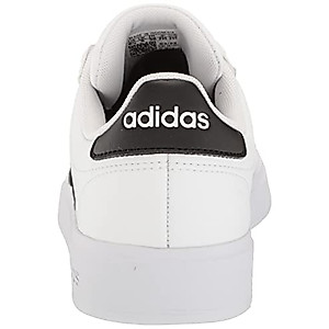 adidas Women's Grand Court 2.0 Tennis Shoe, FTWR White/Core Black/Core Black, 7