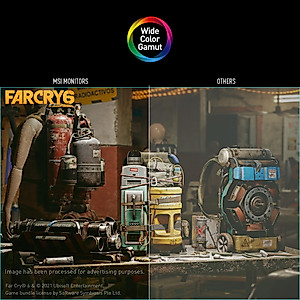 MSI G321CQP E2, 32" Gaming Monitor, 2560 x 1440 (QHD) Curved Gaming Monitor, 1 ms, 170Hz, FreeSync Premium, 1000R, HDMI, DisplayPort, Tilt, Swivel, Pivot and Height Adjustable.