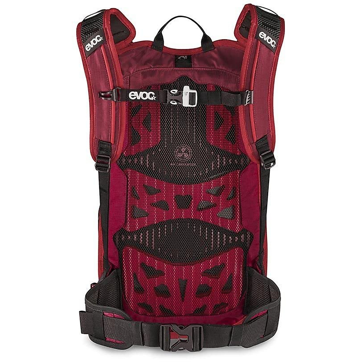 EVOC Stage 12L Carbon Grey-Chili Red Hydration Bag Backpack w/o Bladder