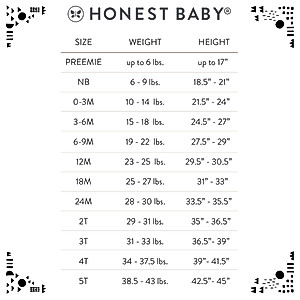 HonestBaby Non-Slip Footed Pajamas One-Piece Sleeper Jumpsuit Zip-Front PJs 100% Organic Cotton for Baby Boys, Watercolor World, 12 Months