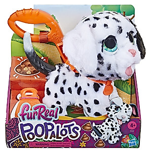 furReal Poopalots Big Wags Interactive Toy Dalmatian with 9 Treats and Poop Scooper, for Girls and Boys Ages 4 and Up