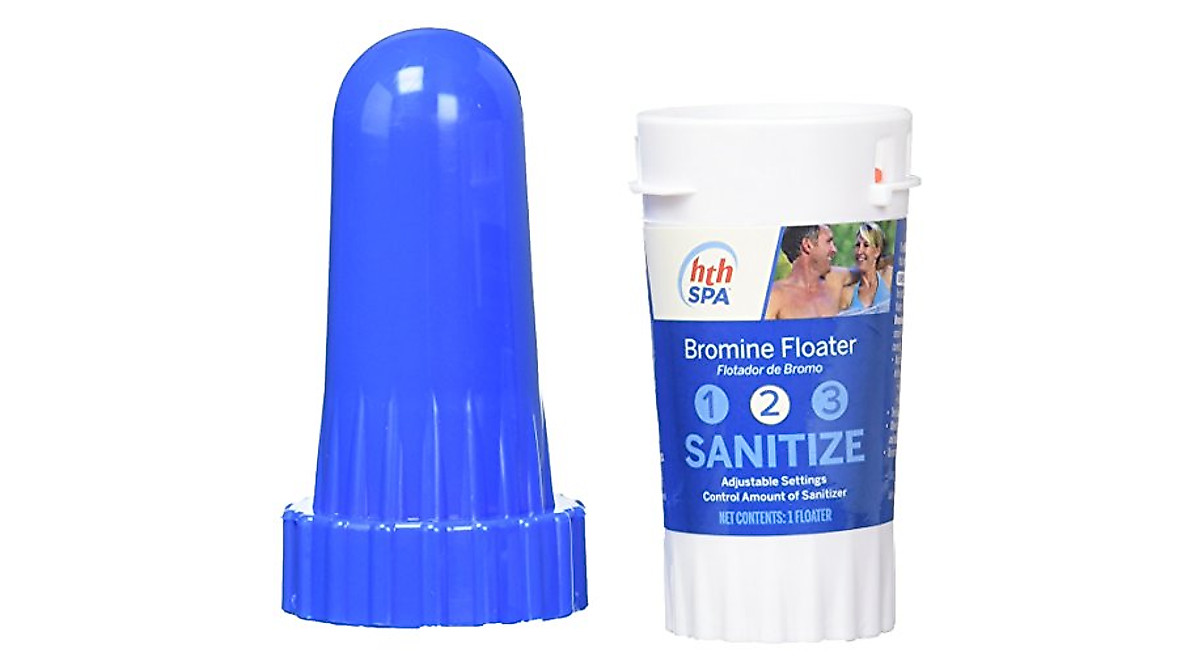 HTH Spa Bromine Floater - Continuous Spa Hot Tub Sanitizer
