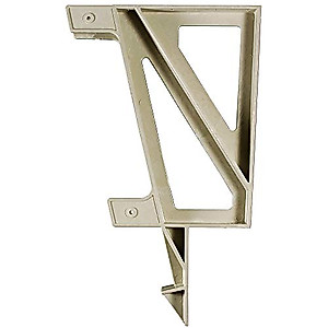 2x4basics Dekmate Deck Bench Bracket – Sand, Single