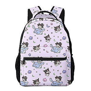 DIEZ Kawaii Backpack Backpack Lightweight Travel Laptop Backpack For College Anime Cartoon Fans Gift