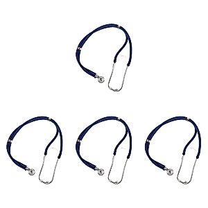 BESPORTBLE 4pcs Farm Stethoscope Cattle Stethoscope Farm Practical Stethoscope Lightweight Stethoscope Practical Farm Stethoscope Farm Livestock Stethoscope Stainless Steel