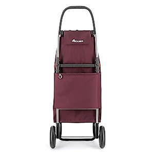Rolser I-Max MF 2 Wheel Foldable Shopping Trolley - Burdeos