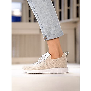 Nisolo Athleisure Eco-Knit Sneaker Linen 8 M