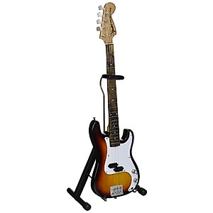 Axe Heaven Fender Precision Bass Sunburst Mini Guitar Replica (FP-001)