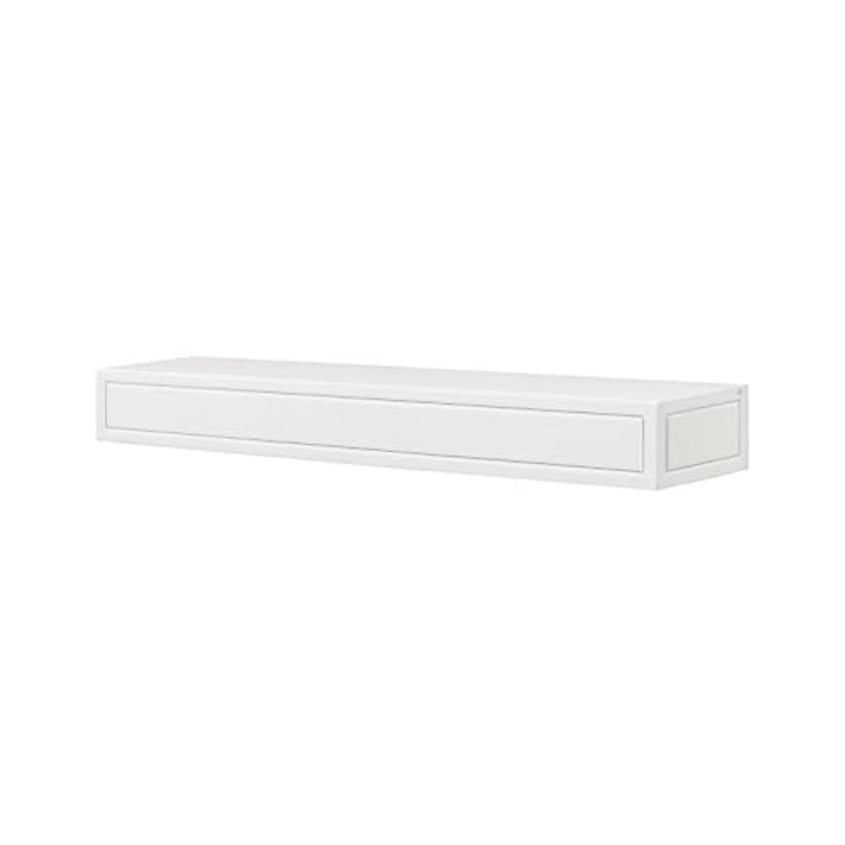 Pearl Mantels Sarah Fireplace Mantel Shelf MDF, 60", White Paint