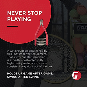 Gamma Sports Starting Clamp, Red/Silver