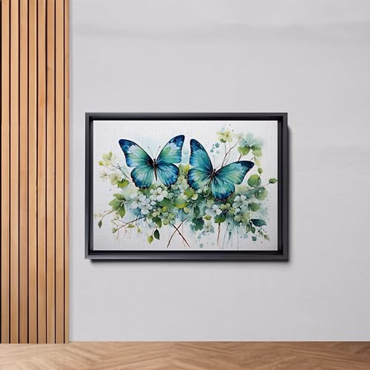 Abstract Painting Buy Canvas Wall Art, Butterfly Painting Art, Butterfly canvas, bedroom Butterfly wall art,Watercolor abstract Butterfly canvas painting