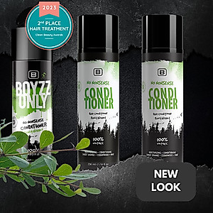 NO NONSENSE Conditioner 2-Pack (2x 8 Fl Oz) - EWG VERIFIED ™ - Organic - All Natural | Cruelty Free | Vegan. Free of harsh ingredients such as parabens and sulfates.