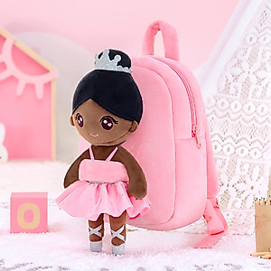 Gloveleya Toddler Backpack Kids Backpack with soft ballerina baby doll Age 2+