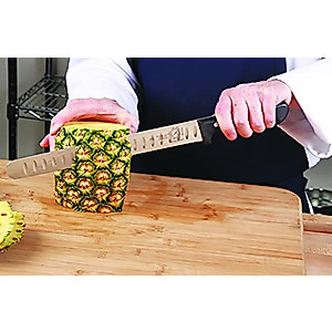 Mercer Culinary M23720 Renaissance, 11-Inch Granton Edge Slicing Knife
