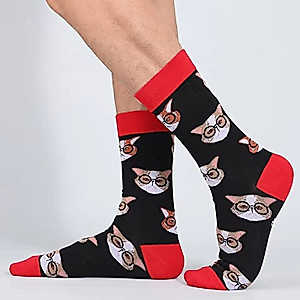 KACOLOR Funny Gift Dress Novelty Socks for Men and Women (DF0113-1)