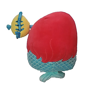 Kelly Toy Squishmallow Official Kellytoy Plush 12In Ariel & Flounder - Disney Ultrasoft Stuffed Animal Plush Toy, 12 inches