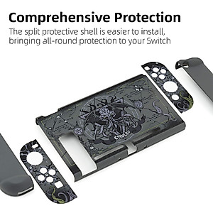 GeekShare Protective Case Slim Cover Case Compatible with Nintendo Switch and Joy Con - Shock-Absorption and Anti-Scratch [video game]