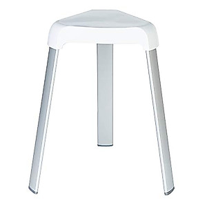Better Living Products 70070 SMART Foot Shower Seat, White