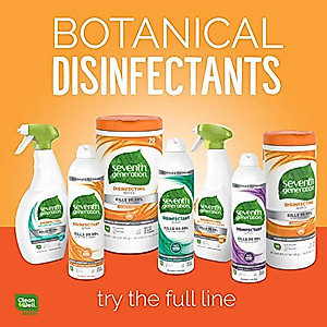 Seventh Generation Lemongrass Citrus Disinfecting Multi-Surface Cleaner - 26 Oz, Pack of 4