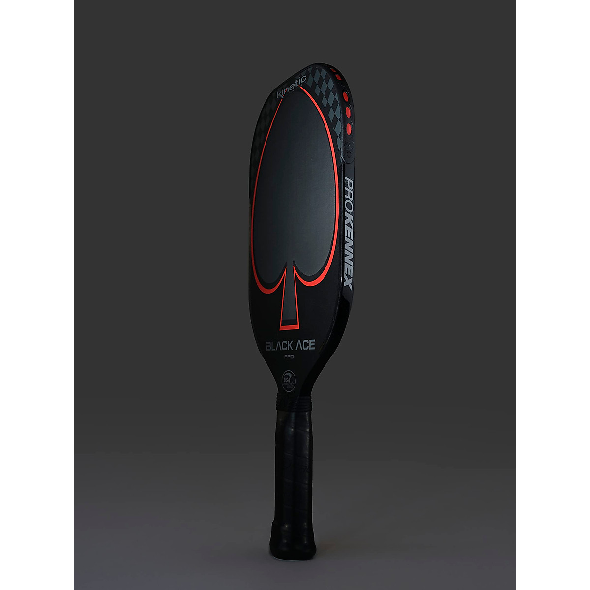 PROKENNEX Black Ace Pro - Pickleball Paddle with Toray 700 Carbon Fiber Face - Comfort Pro Grip - USAPA Approved