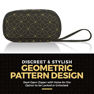 Pill Case and Pills Bottle Organizer - Weekly and Daily Medicine Container Carrier Tote Bag for Weekly Pill Bottles with 3 Extra Daily Bottles