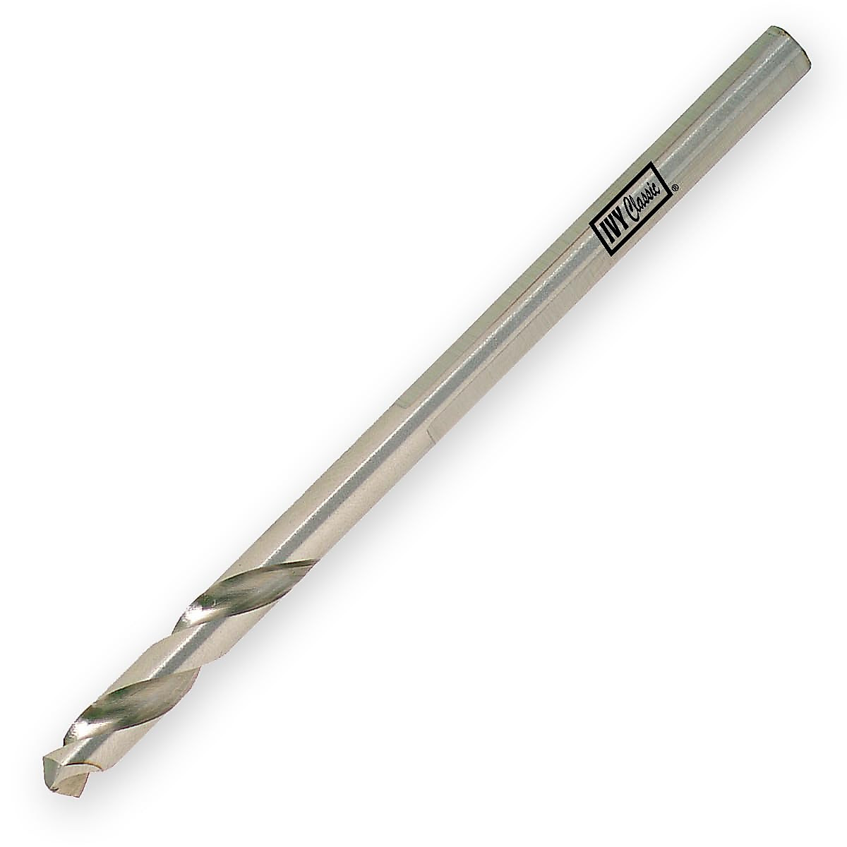 IVY Classic 28115 1/4-Inch x 4-5/16-Inch Pilot Drill for Hole Saw Arbors, M2 HSS, 3 Flats, 12-Pack