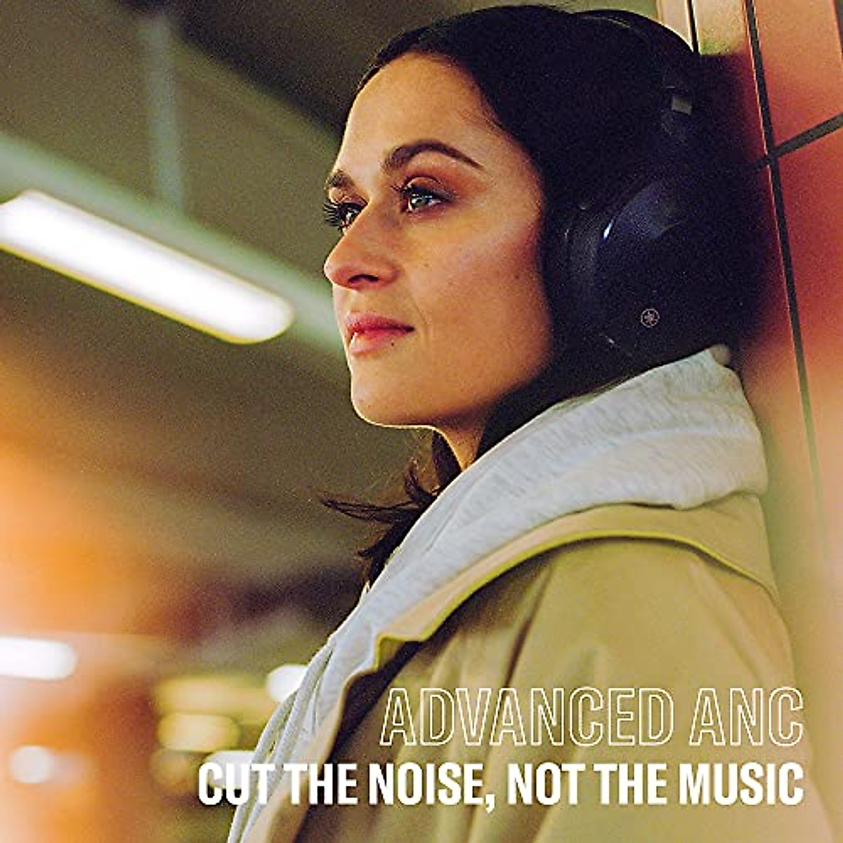 Yamaha YH-E700A Wireless Noise-Cancelling Headphones, YH-E700ABL (Renewed)