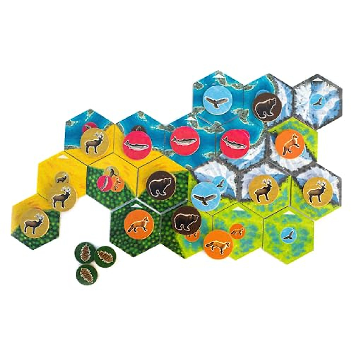 AEG & Flatout Games | Cascadia - Award-Winning Board Game Set in The Pacific Northwest | Easy to Learn | Quick to Play | Ages 10+