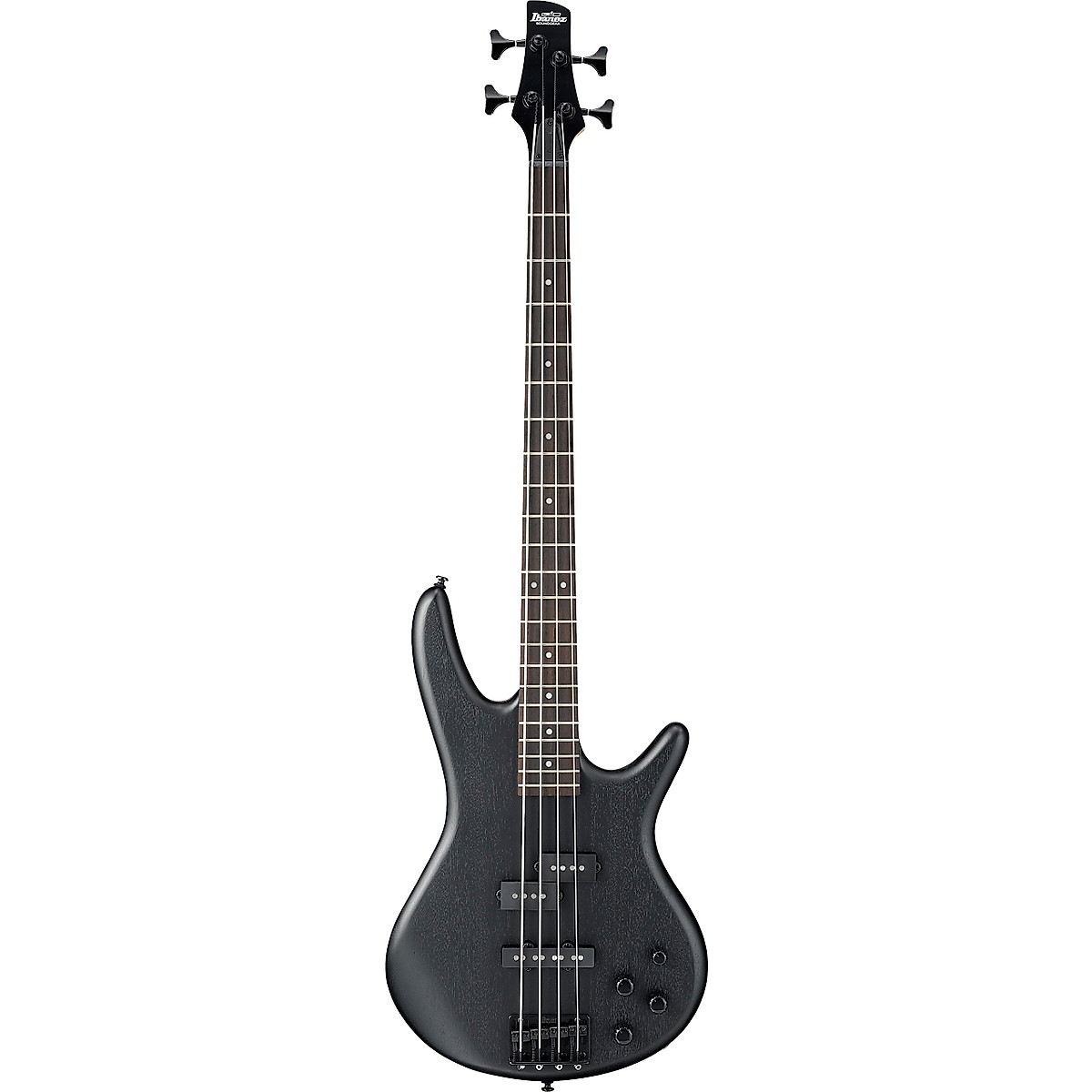 Ibanez 4 String Bass Guitar, Right Handed, Weathered Black (GSR200BWK)