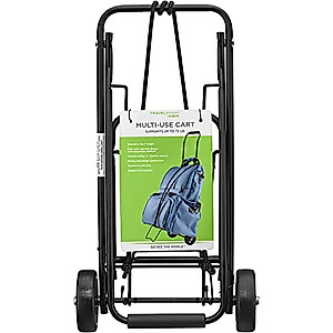 Conair Dolly Cart for Travel, Luggage Cart, Utility Cart for Moving, Travel, and Shopping in Black by Travel Smart