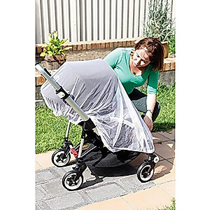 Dreambaby Mosquito Bug Net for Stroller, Crib, Bassinet, Cradle, Playard, Pack N Plays - Insect Net with Elastic Edges