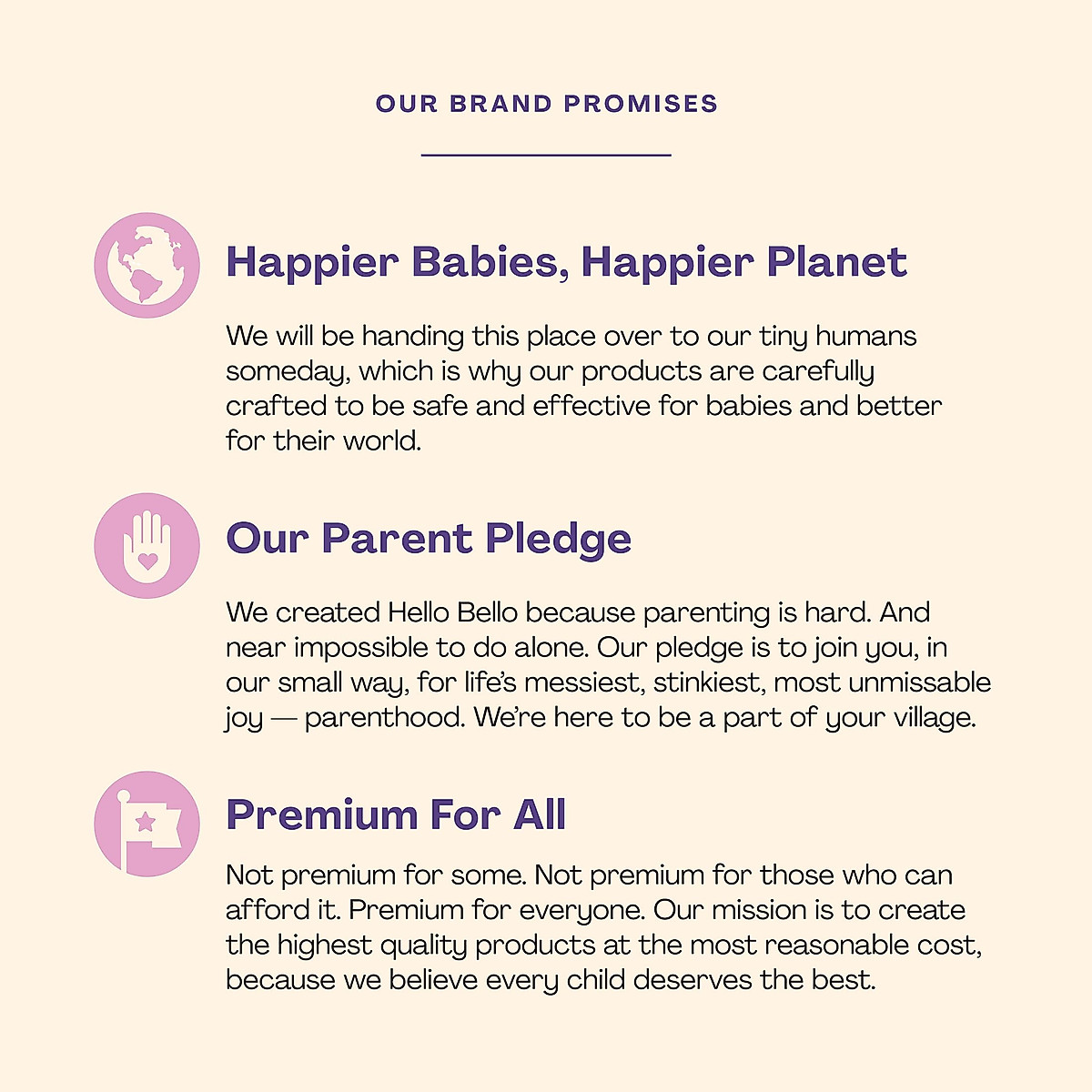 Hello Bello Sweet Cream Premium Lotion | Vegan and Cruelty Free Moisturizing, Dermatologist-Tested & Hypoallergenic for Sensitive Skin, Nourishing & Non-Greasy for Babies & Kids | 8.5 Fl Oz