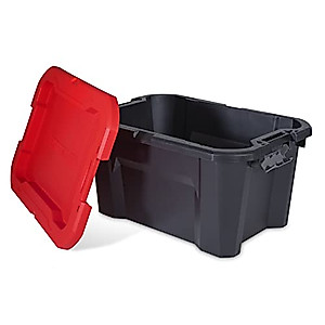 CRAFTSMAN 20-Gallon (80-Quart) Tote with Latching Lid, 4-Pack (4)