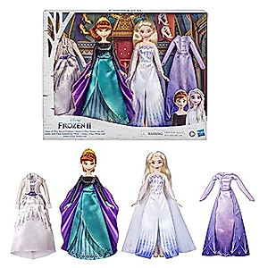 Disney's Frozen 2 Anna and Elsa Royal Fashion, Clothes and Accessories (Elsa & Anna)