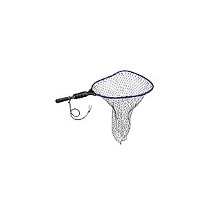 Ego S1 Slider Fishing Net, Ultimate Fishermens Tool Fixed Handle, Replaceable Head, Salt & Freshwater, 19x21 Inch Hoop