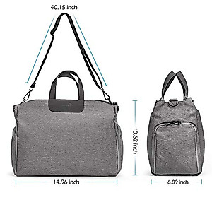 IDAHO JONES Breast Pump Bag for Work with Cooler - Tote for All Breastpump, Spectra & Medela - Organizer for Pumping Essentials - Carrying Case for Working Moms - Ellerby