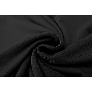 Black Turtleneck for Women Long Sleeve Tops for Women Fitted Turtleneck Sweater Scrub Undershirts for Women Medium