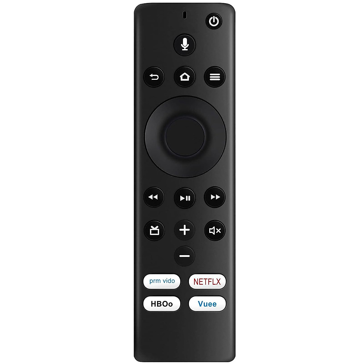 NS-RCFNA-19 NSRCFNA19 Voice Remote Replacement for Insignia TV Editions NS-24DF310NA19 NS-50DF710NA19 NS-24DF311SE21 NS-43DF710NA19 NS-58DF620NA20 NS-32DF310NA19 NS-50DF711SE21 NS-55DF710NA19