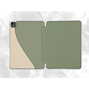 Cute Abstract Pastel Modern Art case Compatible with iPad Mini Air Pro 7.9 8.3 9.7 10.2 10.9 11 12.9 inch Pattern Cover New 2022 2021 Trifold Stand 3 4 5 6 7 8 9 Generation 176 (10.2" 7/8/9 gen)